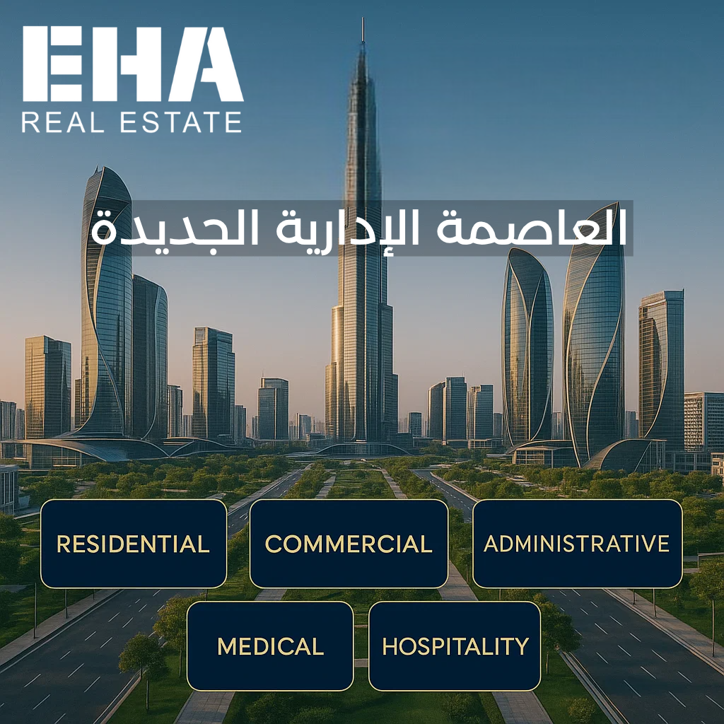 Why Invest in Egypt’s New Capital? - EHA Real-estate New Capital|مميزات الاستثمار